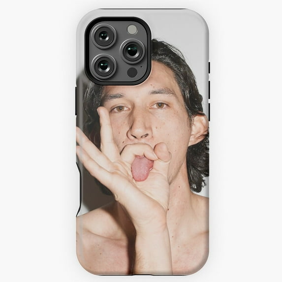 Adam Driver Pop Culture Cartoon iPhone Case 17 16 15 14 13 12 11 Pro ...