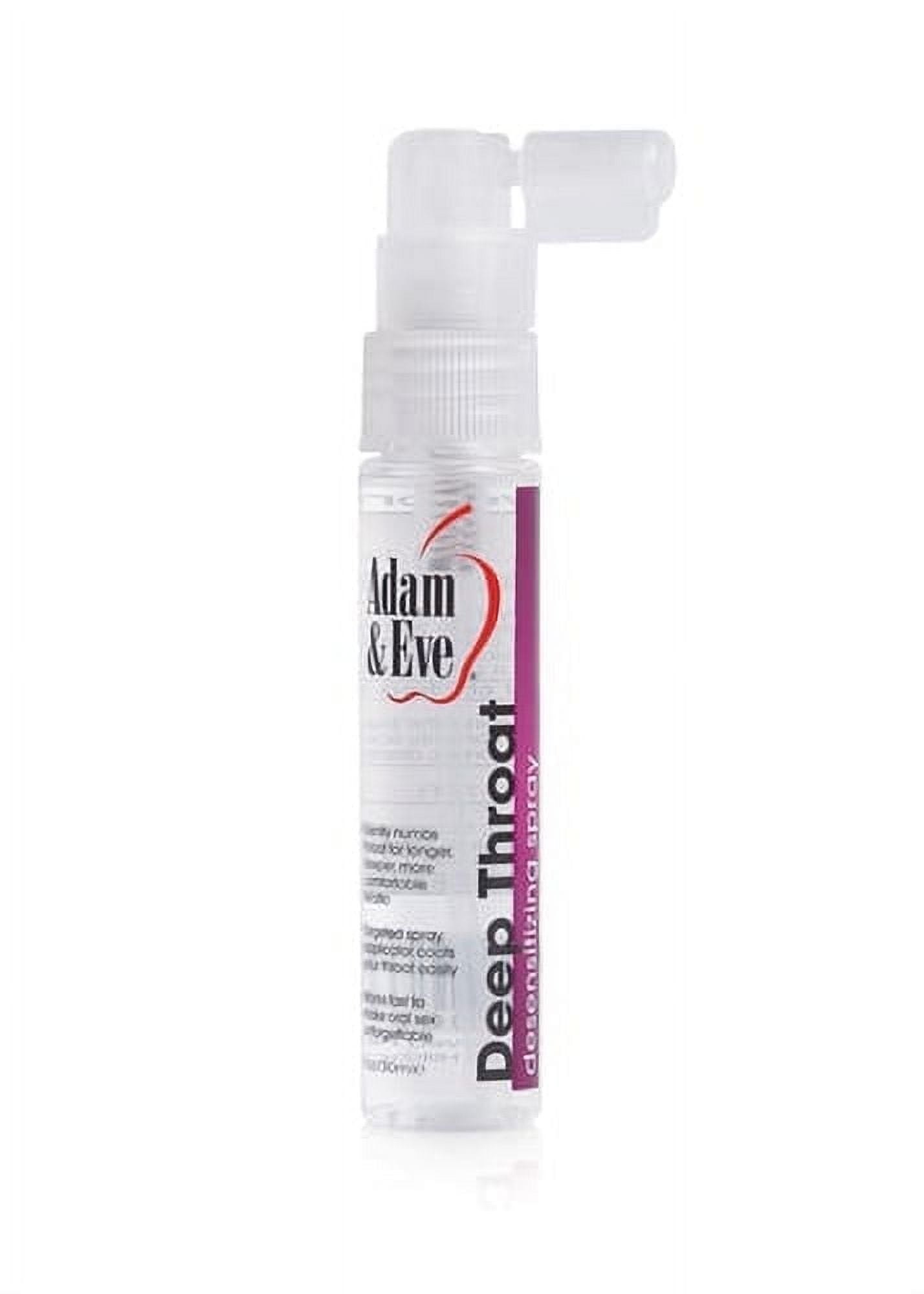 Adam & Eve Deep Throat Desensitizing Spray, 1 oz. Pump Bottle - Walmart.com