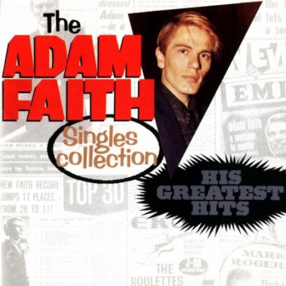 Pre-Owned Adam Faith - Adam Faith Singles Collection (His Greatest Hits ...