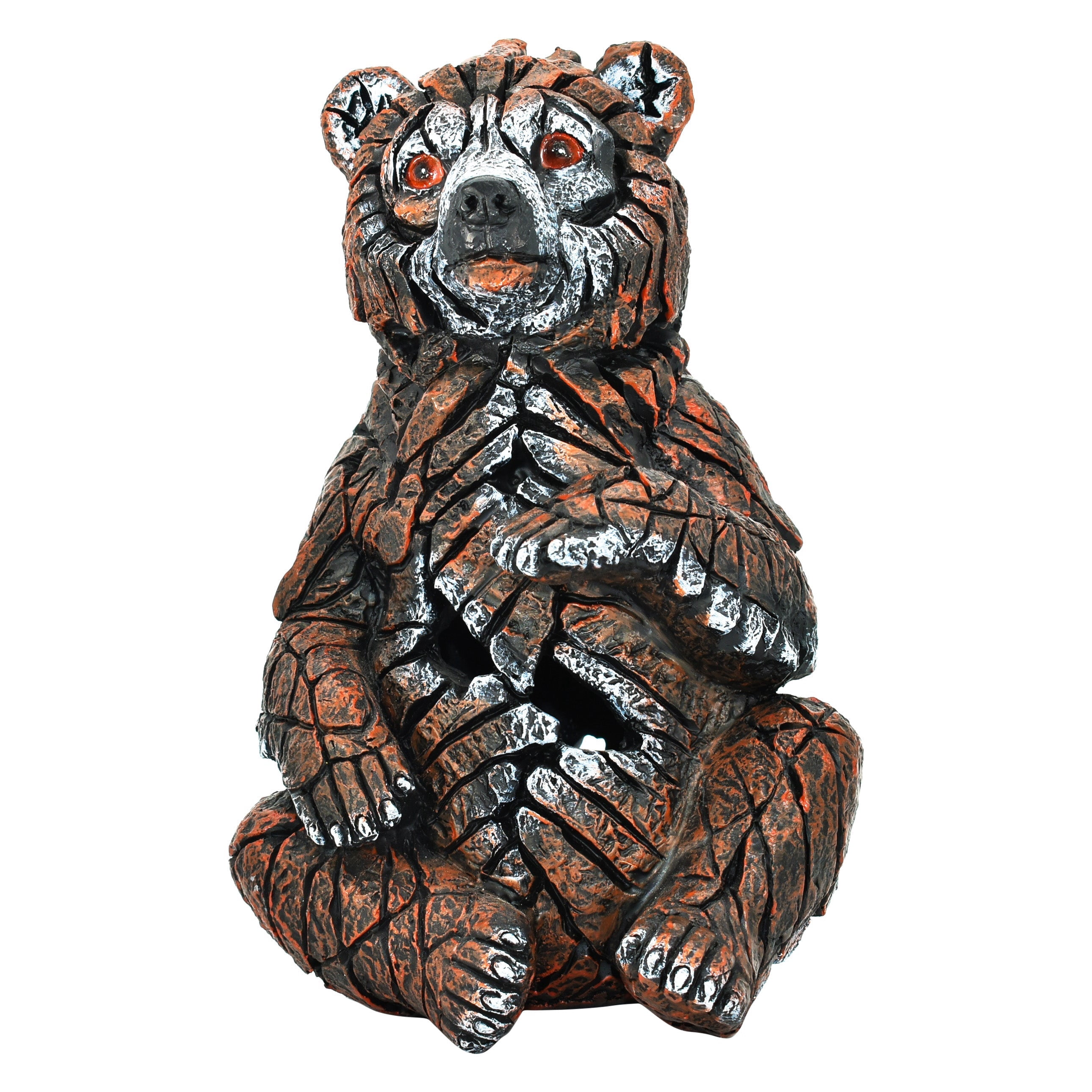 Adam & Friends Stone Resin Wilderness Statue Sculpture | Sitting Bear ...