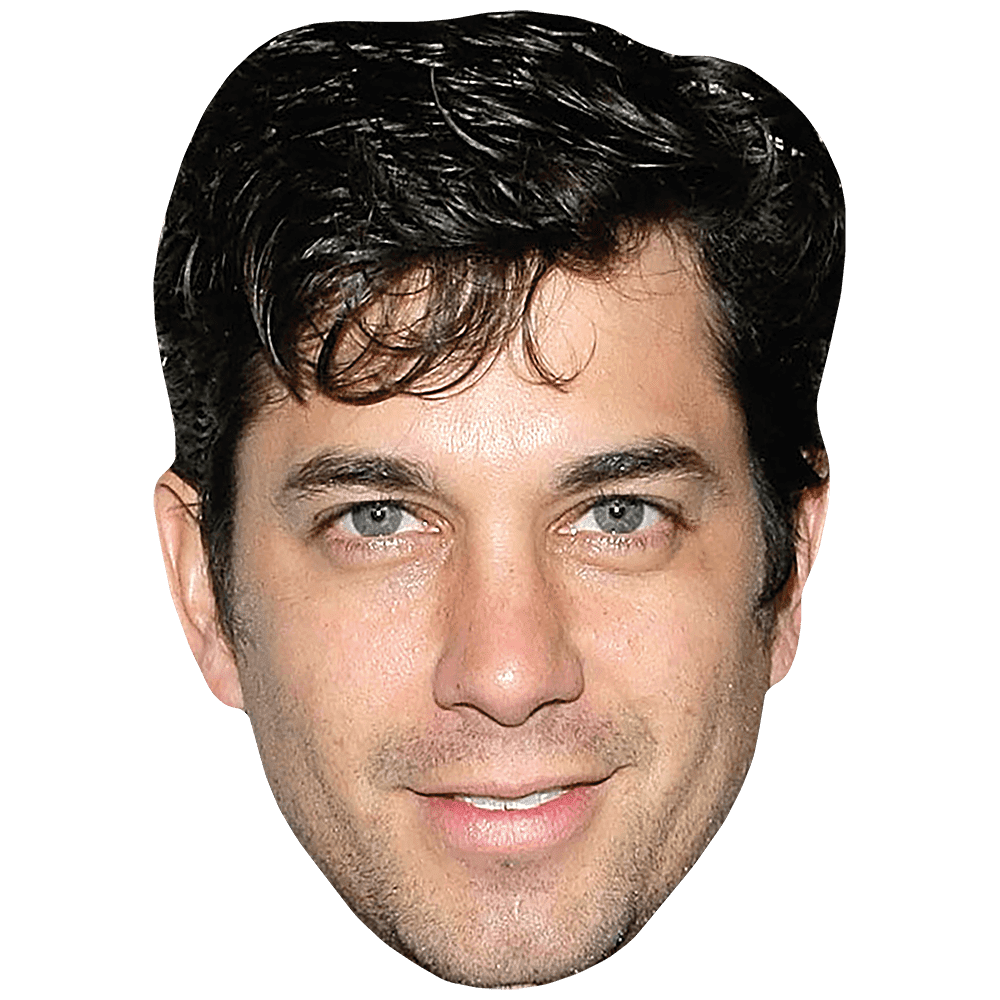 Adam Garcia (Dark Hair) Big Head. Larger than life mask. - Walmart.com