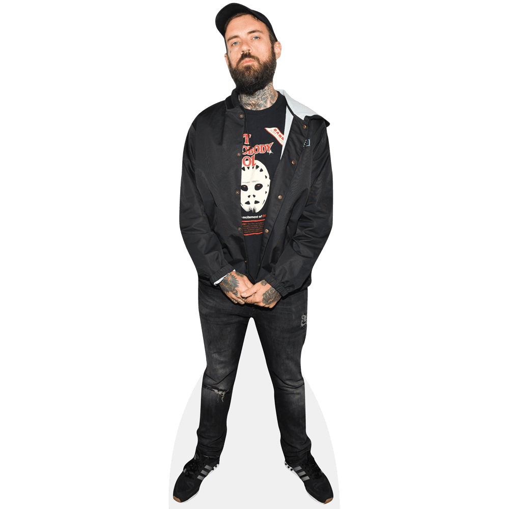 Adam Grandmaison Black Outfit Lifesize Cardboard Cutout Standee