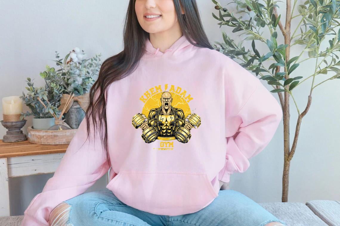 Adam Gym Meme Hoodie Buff Parody for Fitness Humor Fans, for men ...