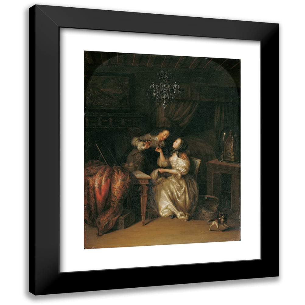 Adam Johann Braun 19x24 Black Modern Framed Museum Art Print Titled ...