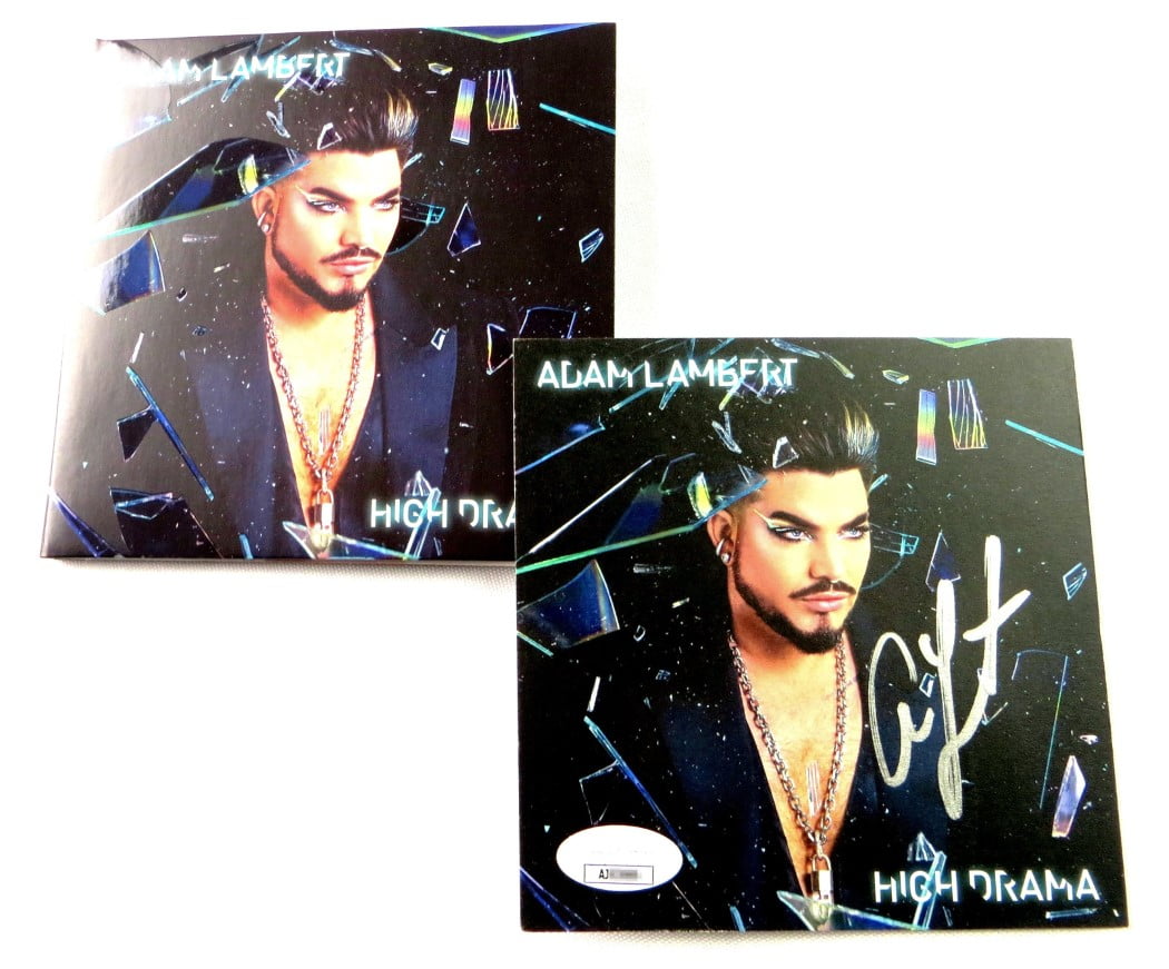 Adam Lambert Signed Autographed CD Insert High Drama w/CD JSA - Walmart.com