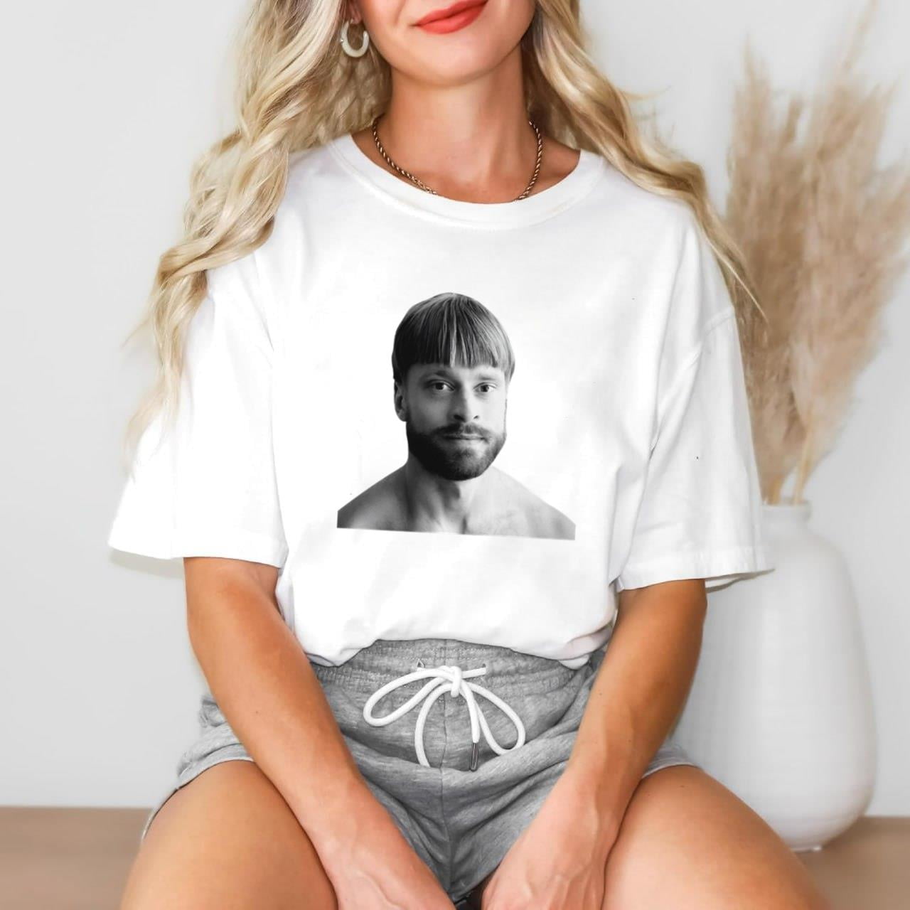 Adam Larsson With A Bowl Cut Hockey Fan Comfort Color T-Shirt Funny, for men & women, up to size ...
