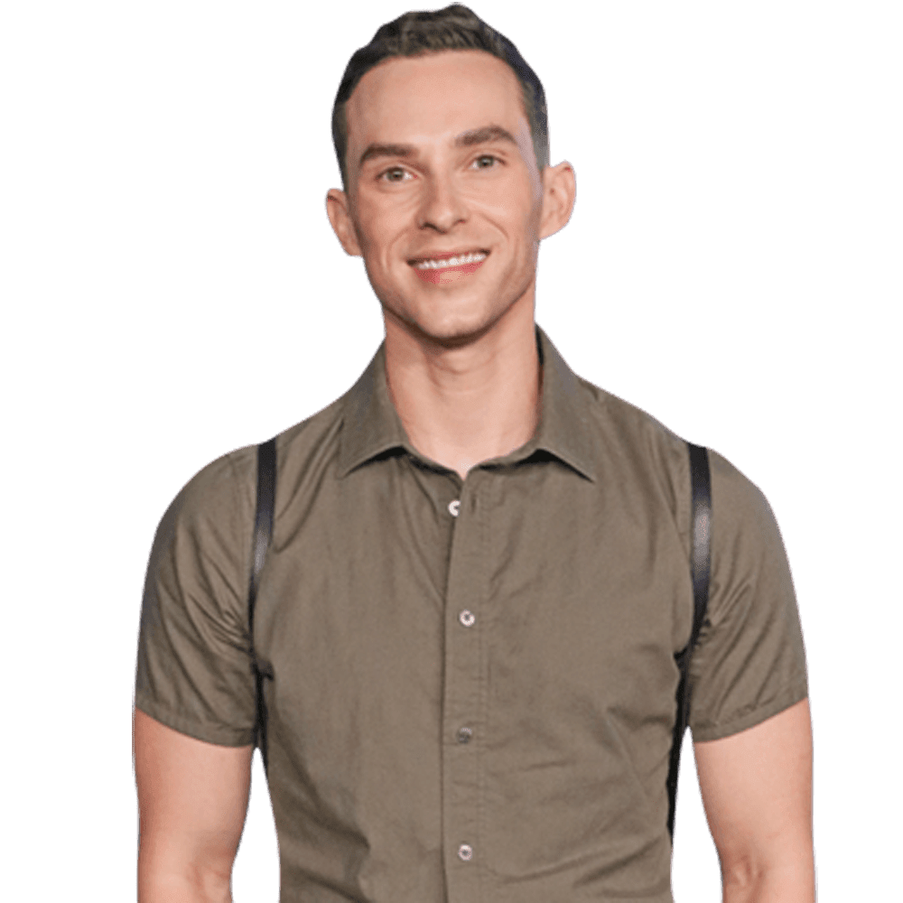 Adam Rippon (Shirt) Half Body Buddy Cutout - Walmart.com
