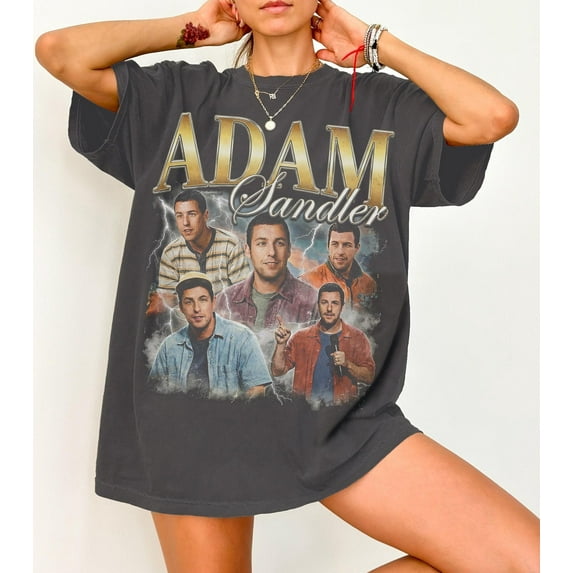 Adam Sandler Shirt, 90s Vintage Bootleg Style Tee, Retro Actor Graphic ...