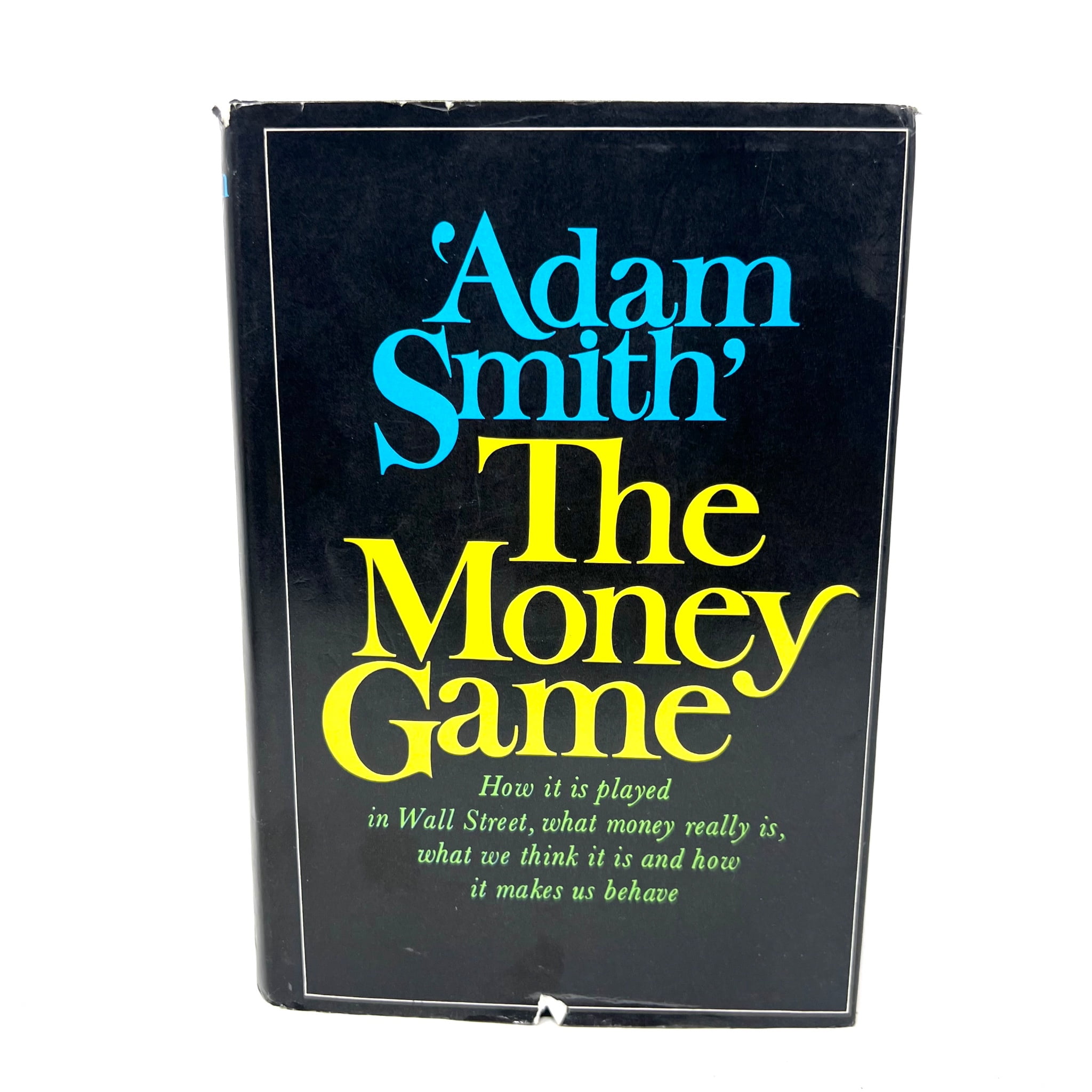 Adam Smith The Money Game 4th printing - Walmart.com