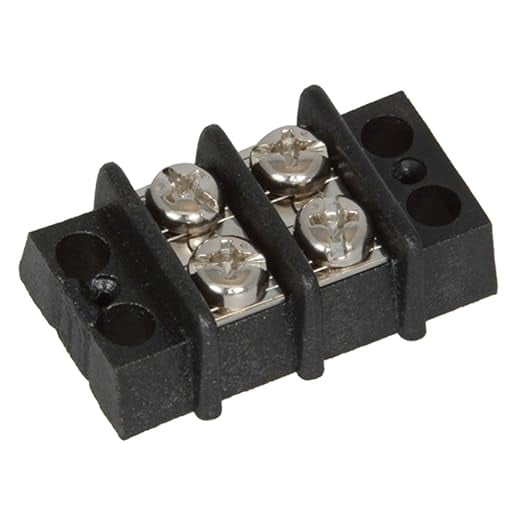 Adam Tech TDA-02 Terminal Block, 2 Position, Standard Double Row ...