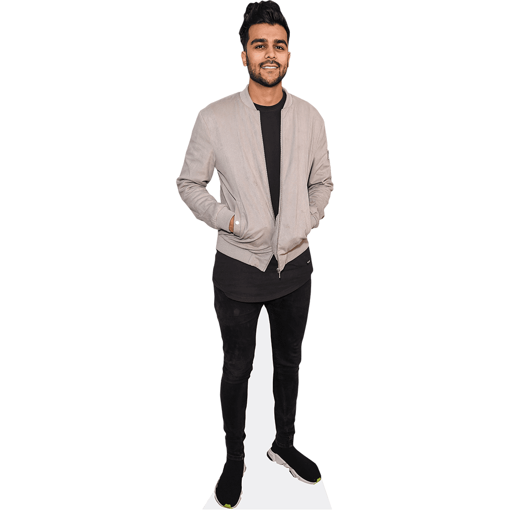 Adam Waheed (Grey Jacket) Lifesize Cardboard Cutout Standee - Walmart.com