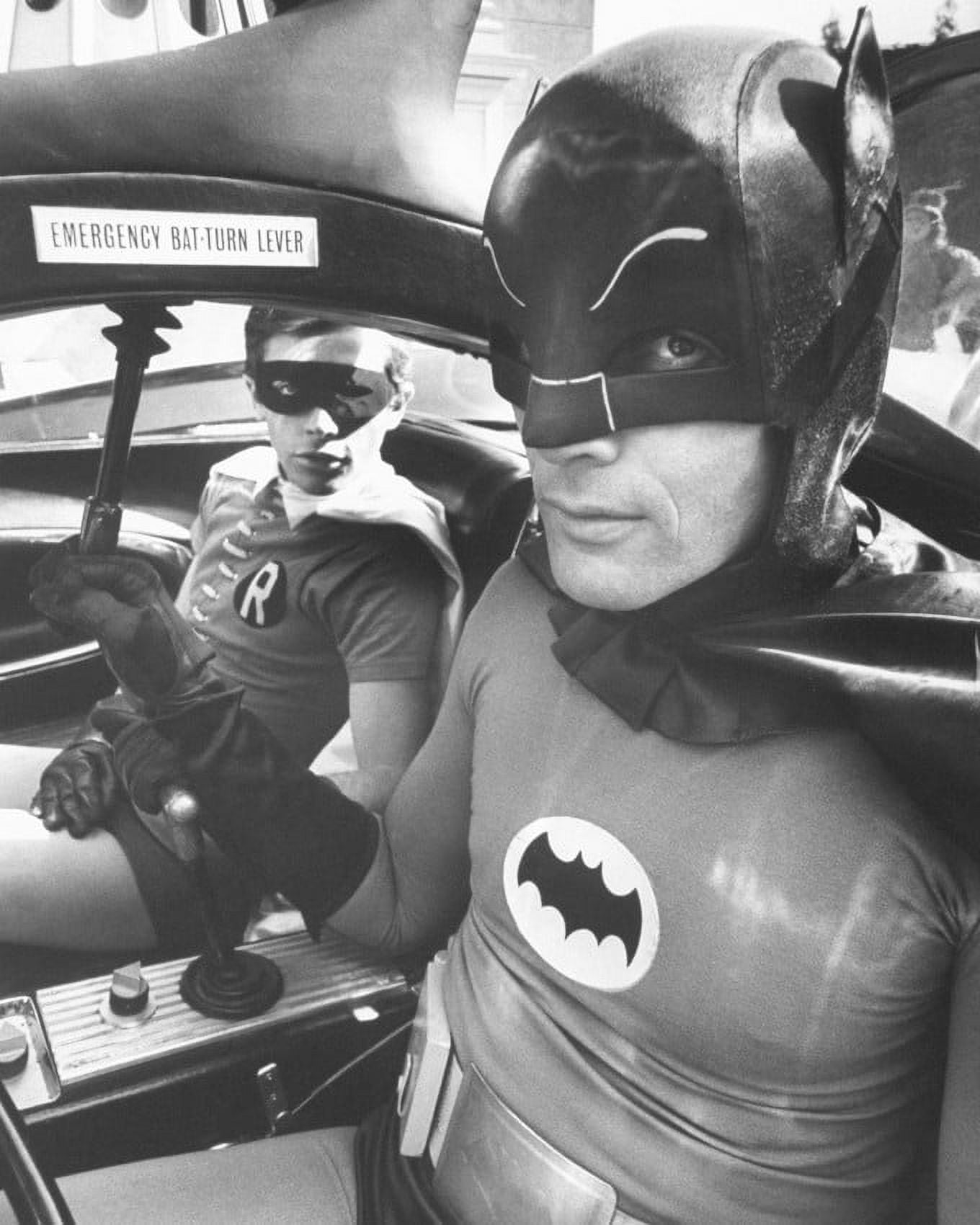 Adam West Burt Ward In Mobile 24x36 Classic Hollywood Poster - Walmart.com