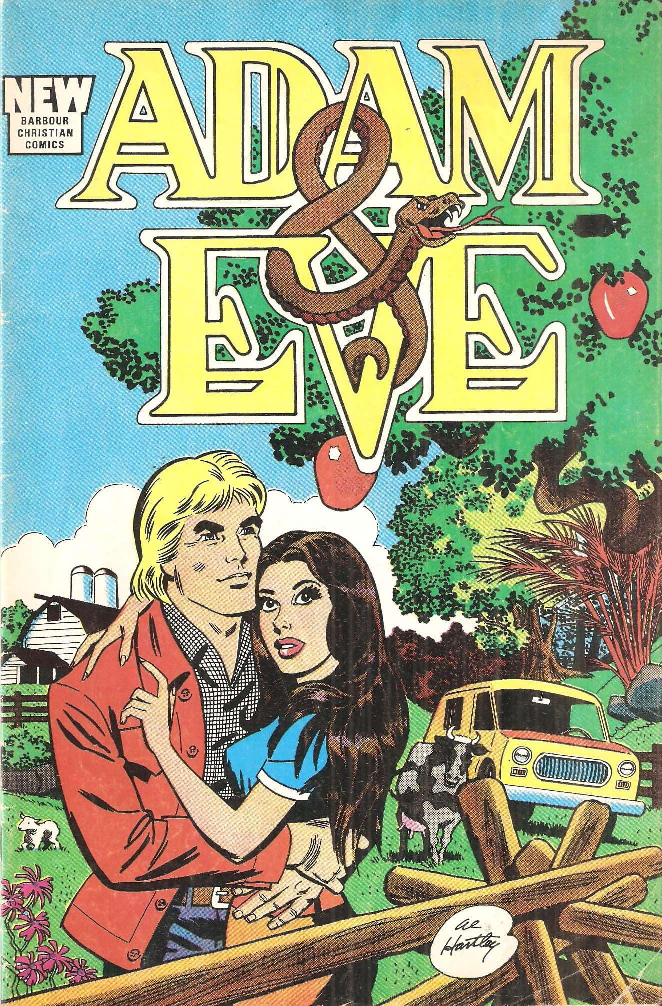 Adam and Eve #1 (3rd) VF ; Barbour Christian Comic Book - Walmart.com