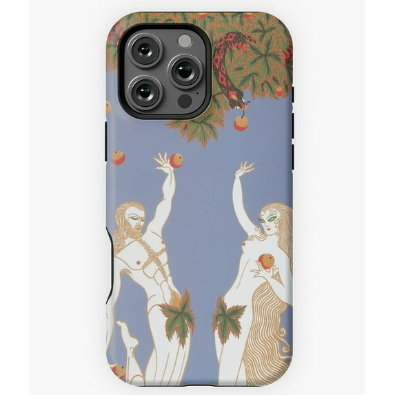 Adam and Eve Erté Art Deco N4015 Phone Case for iPhone 17 16 15 14 13 ...