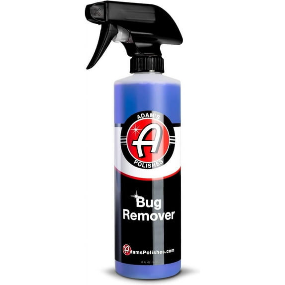 Adam's Car Bug Remover, 16oz, High Sudsing Bug and Contaminant Spray ...