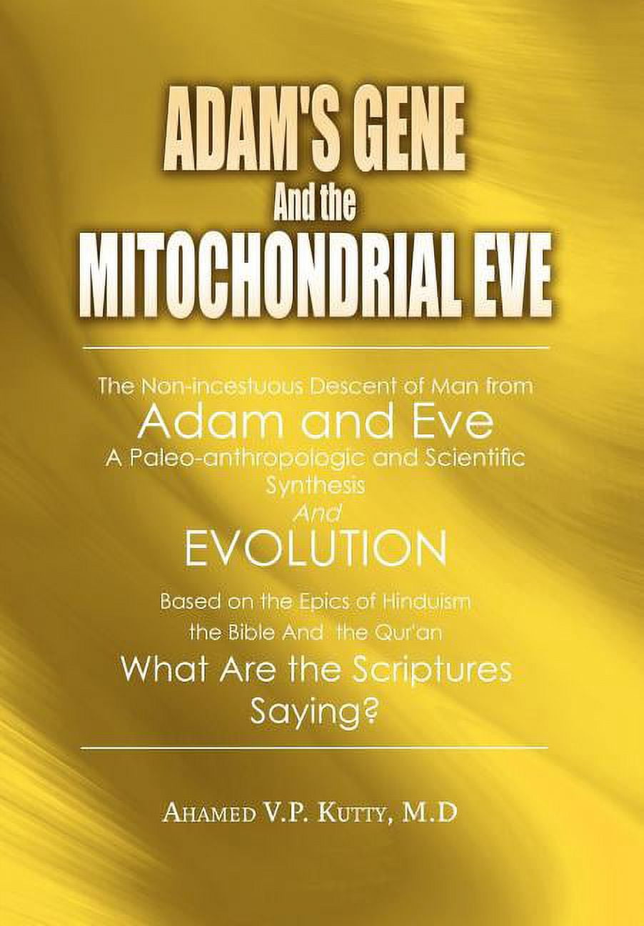 Adam's Gene and the Mitochondrial Eve (Hardcover) by Dr. Kutty, Dr ...