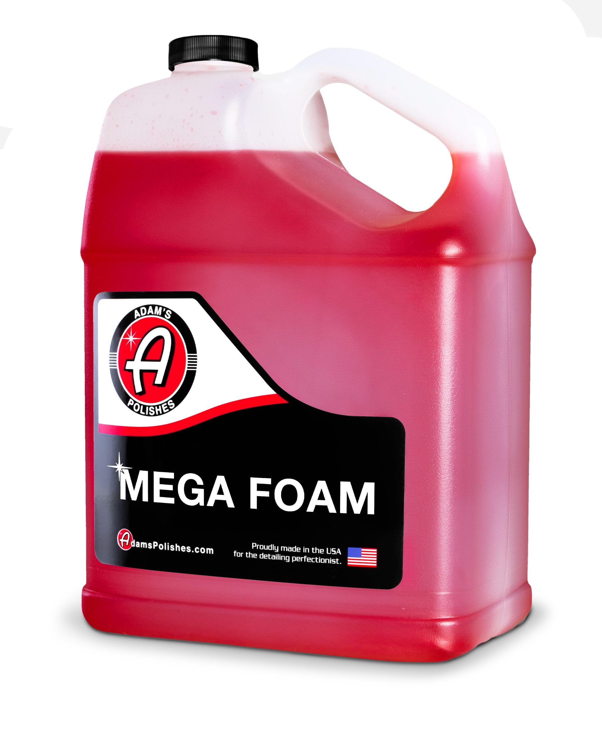 Adam’s Mega Foam Car Wash Soap (Gallon) – pH Neutral, Ultra Concentrated for Foam Cannon ...