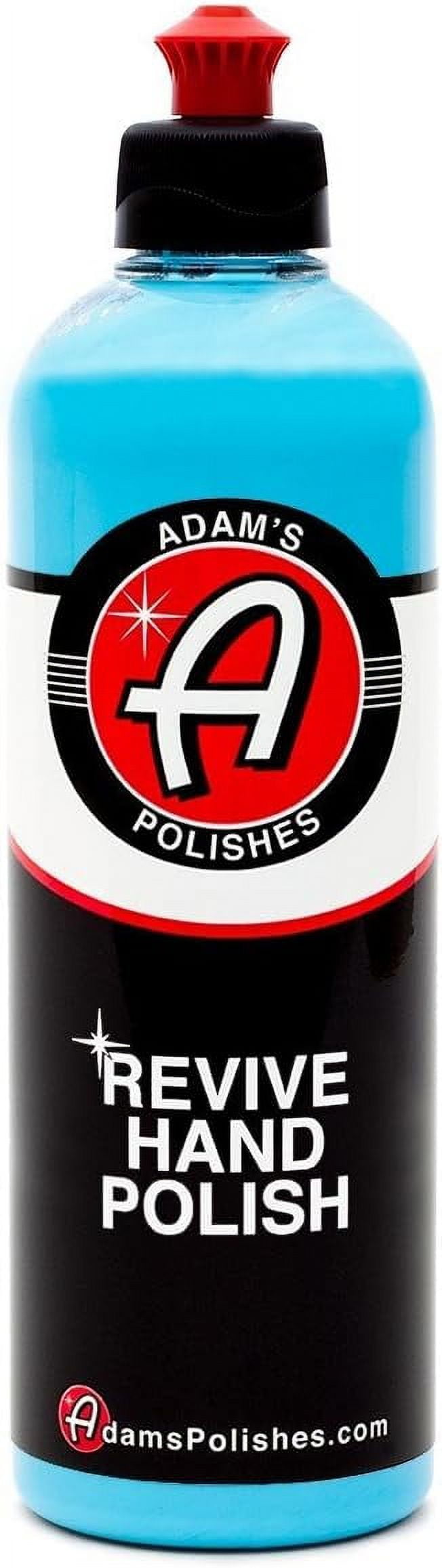 Adam's Revive Hand Car Polish 16oz - Adds Depth, Gloss and Clarity ...