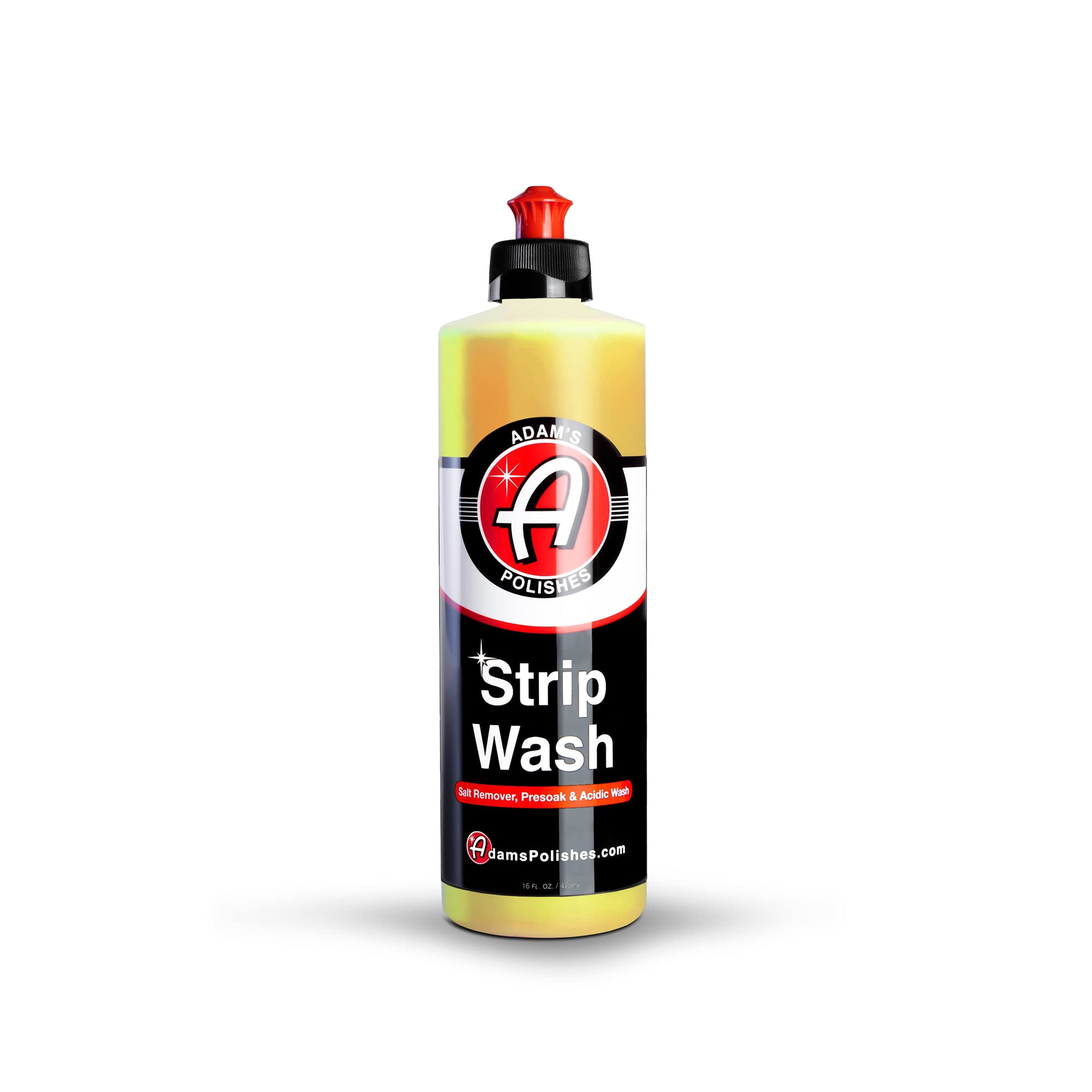 Adam's Polishes Strip Car Wash Soap (16oz) - Sealant & Wax Remover ...