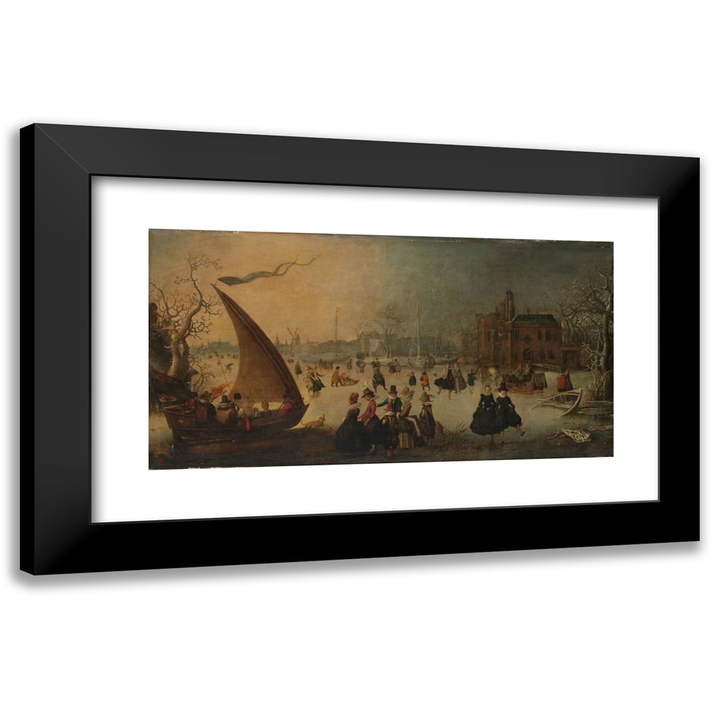 Adam van Breen 24x14 Black Modern Framed Museum Art Print Titled ...