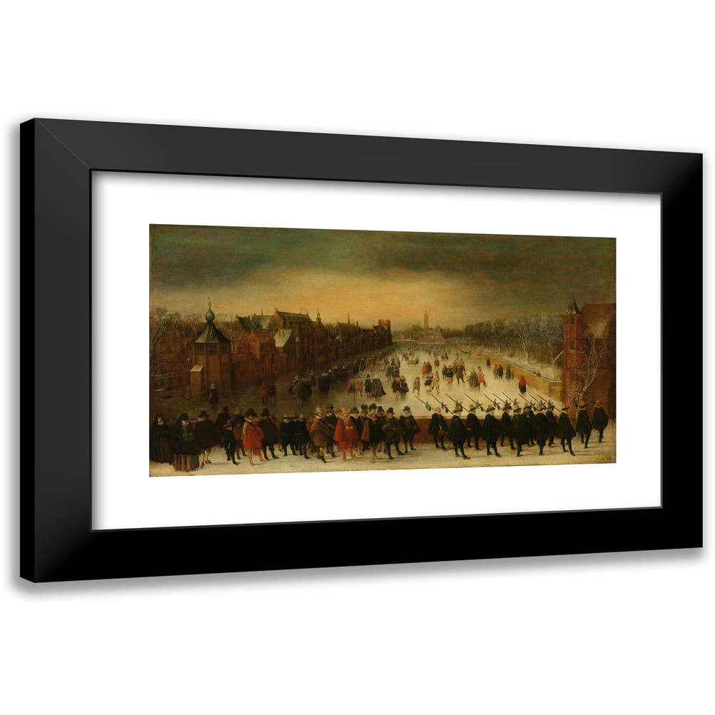 Adam van Breen 24x15 Black Modern Framed Museum Art Print Titled - The ...