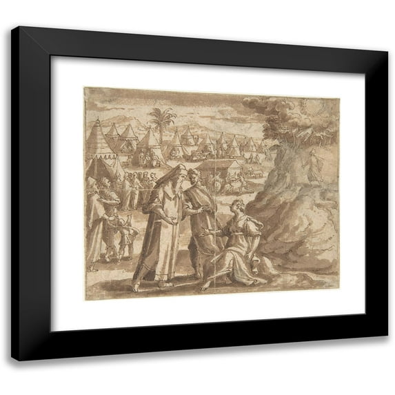 Adam van Noort 23x20 Black Modern Framed Museum Art Print Titled ...