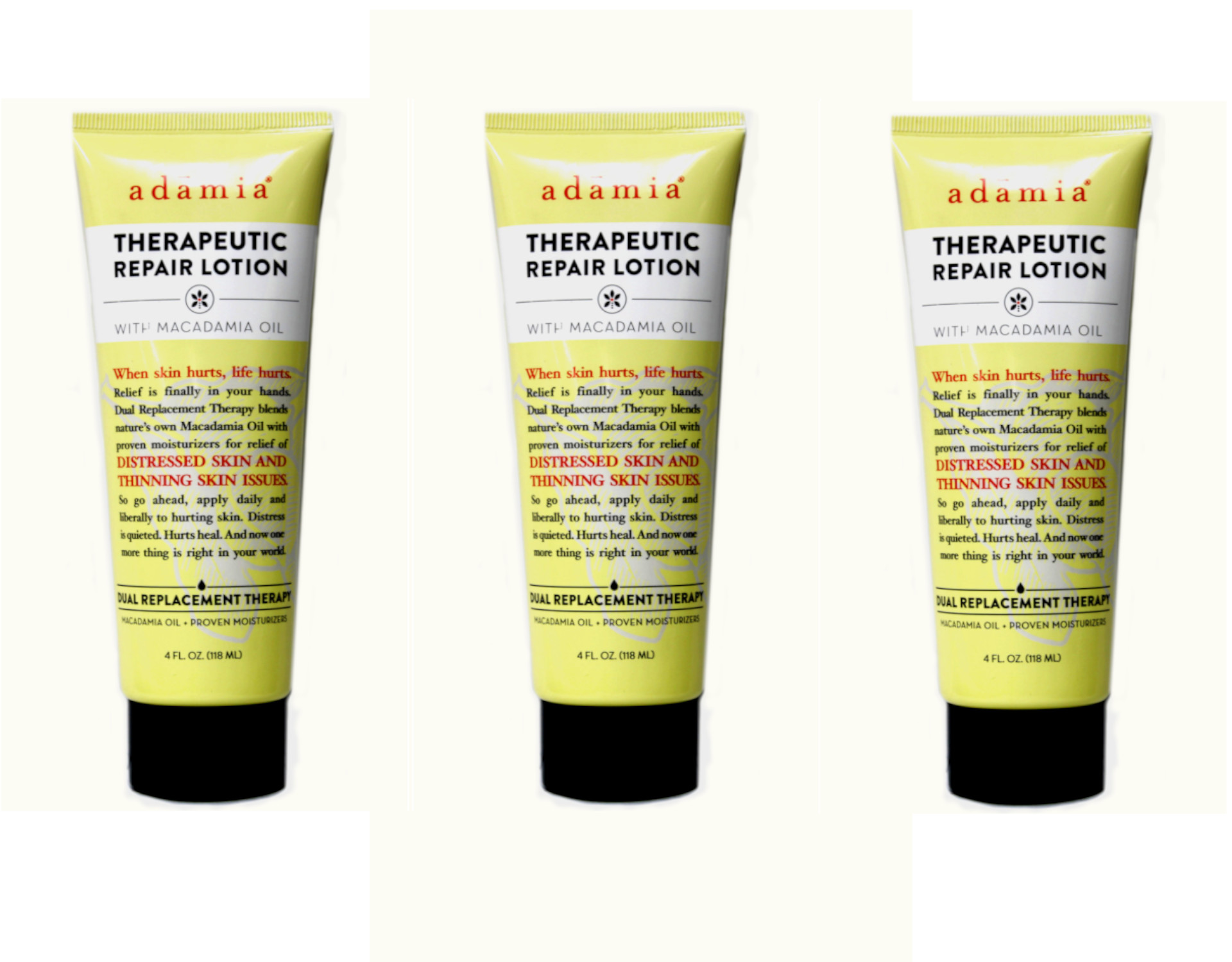 Adamia Therapeutic Repair Lotion, 4 Ounce - Pack of 3 - Walmart.com