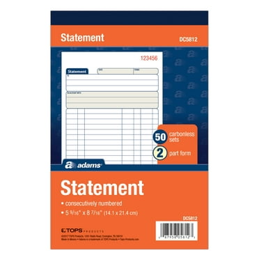 Norcom, Columnar Ledger Pad, 4 Columns, 8.5" x 11", Letter Size, 50 ...