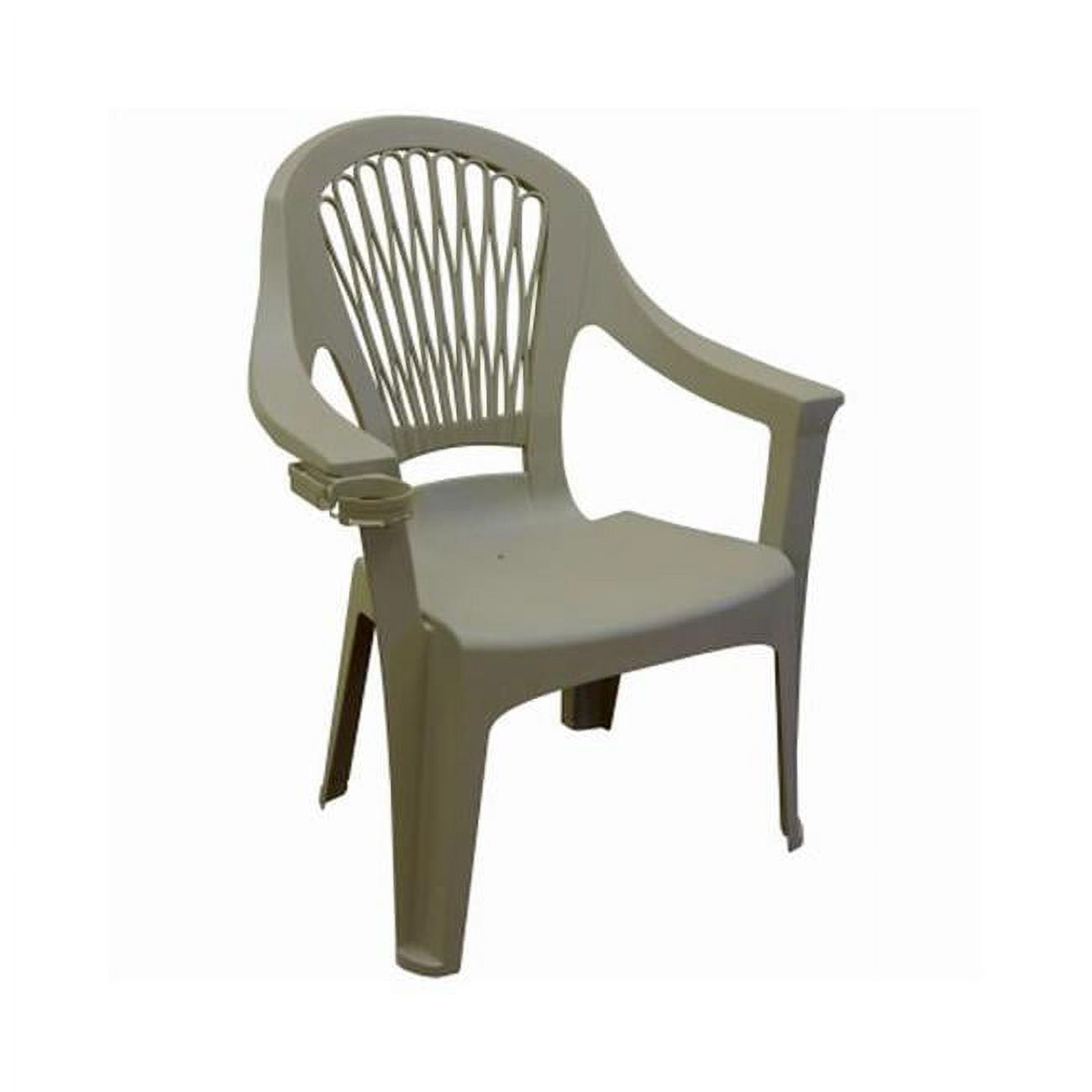 Adams 242368 Bigeasy Hibac Chair, Grey - Pack of 24 - Walmart.com
