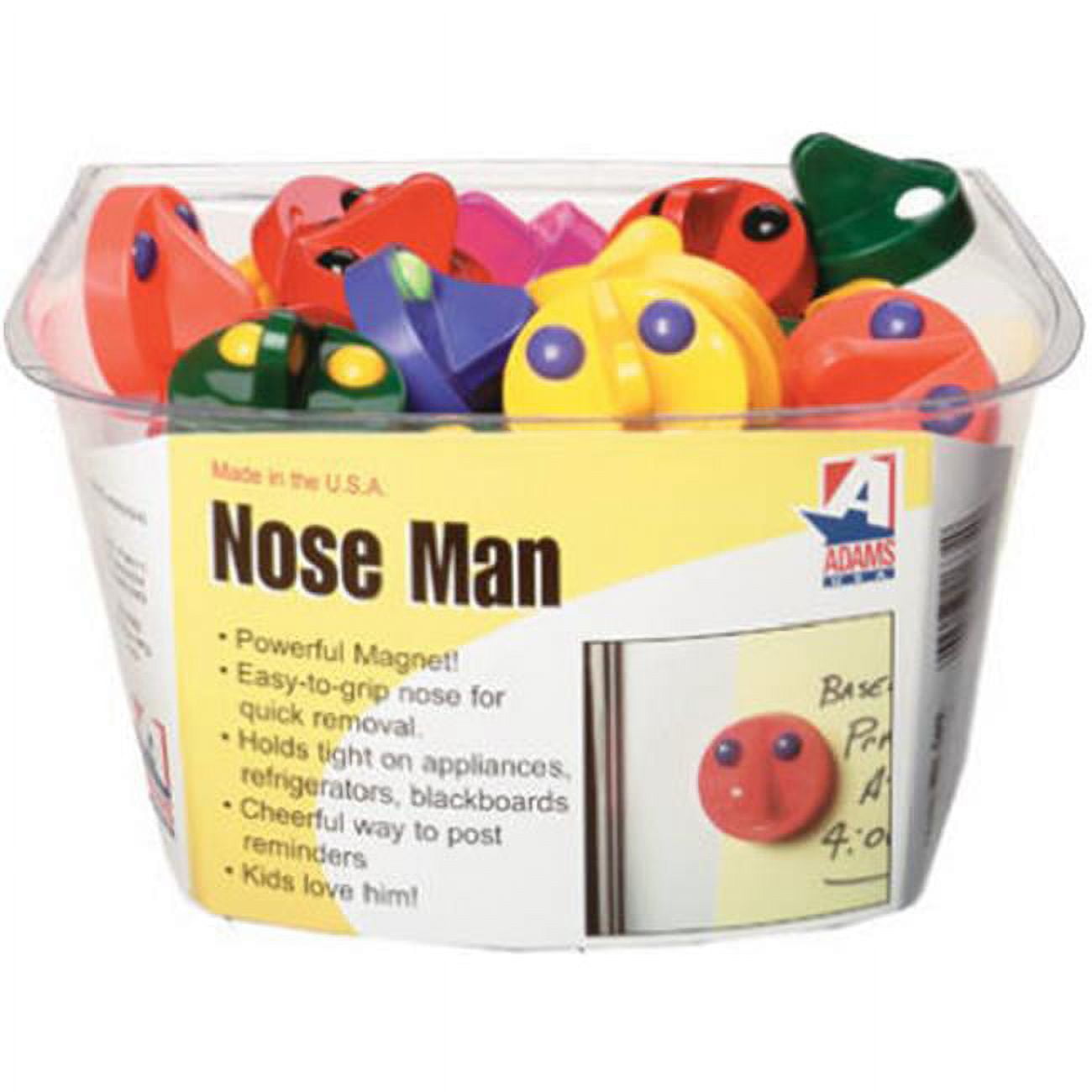 Adams 4000-50-3848 Nose Man Novelty Magnet - Pack of 50 - Walmart.com