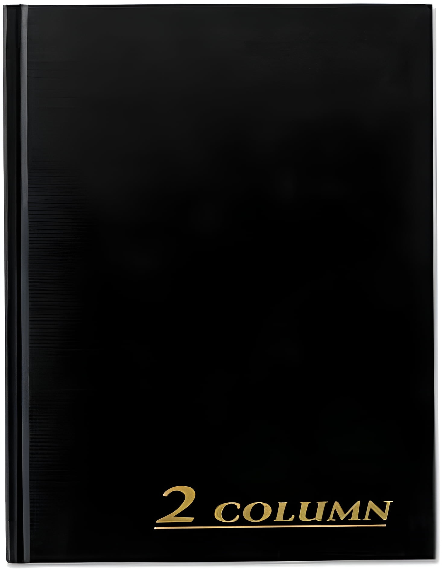 Adams ARB8002M Account Book, 2 Column, Black Cover, 80 Pages, 7 X 9 1/4 ...