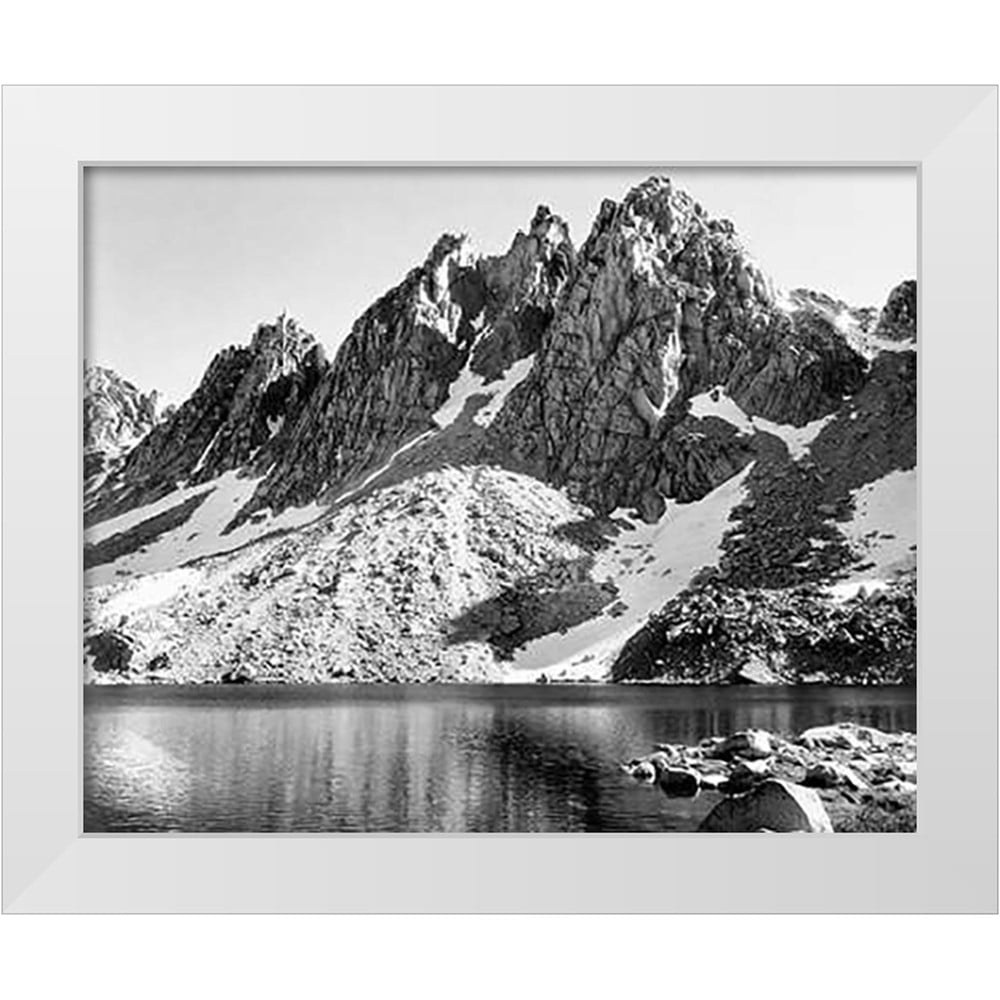 Adams, Ansel 14x12 White Modern Wood Framed Museum Art Print Titled ...