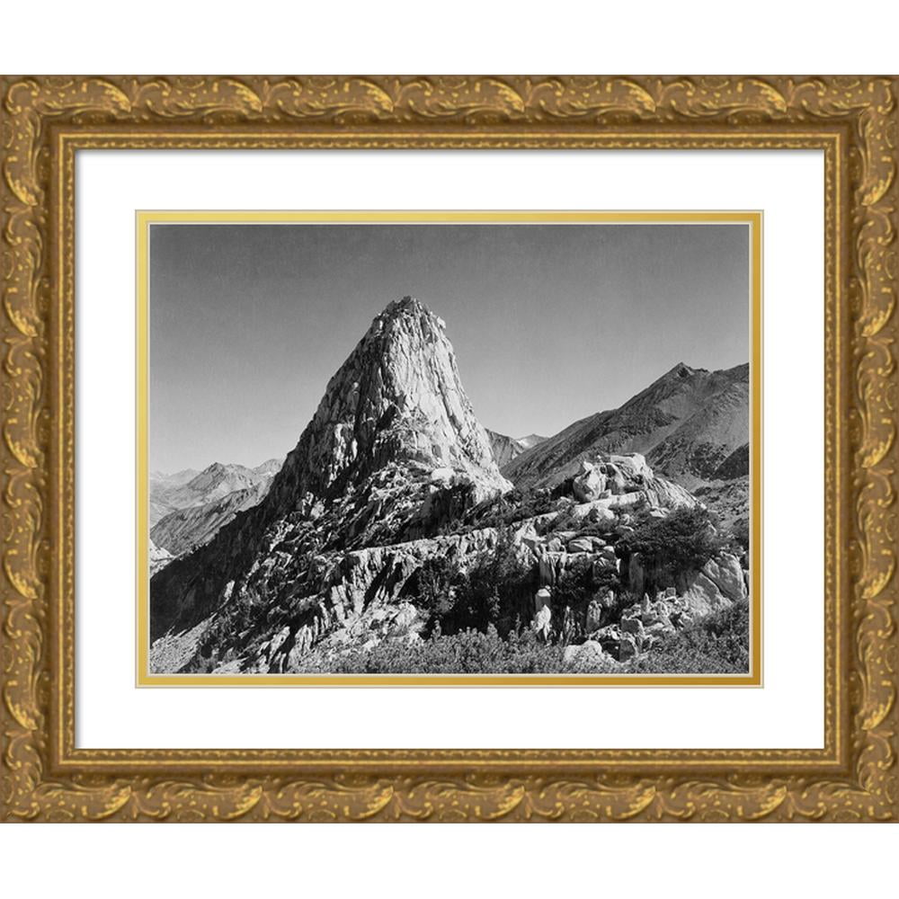 Adams, Ansel 18x15 Gold Ornate Wood Framed with Double Matting Museum ...