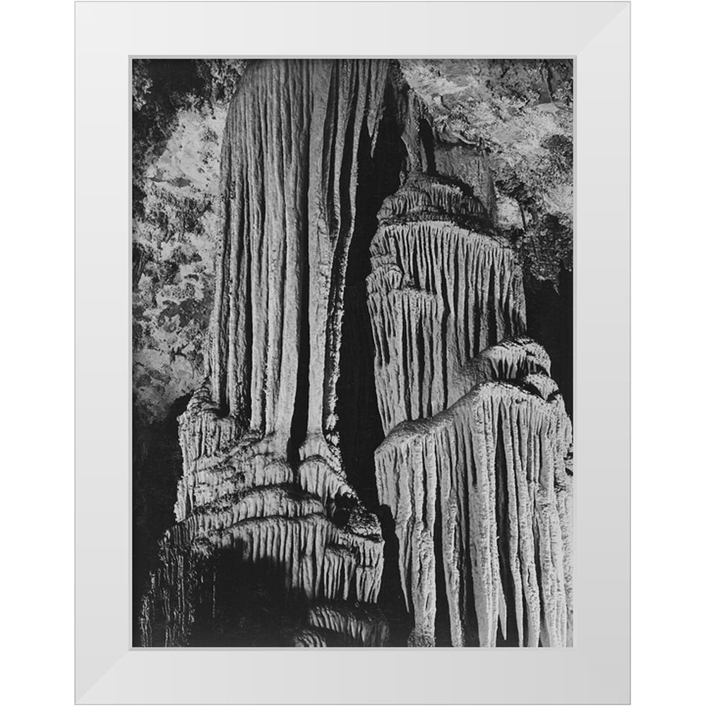Adams, Ansel 19x24 White Modern Wood Framed Museum Art Print Titled ...