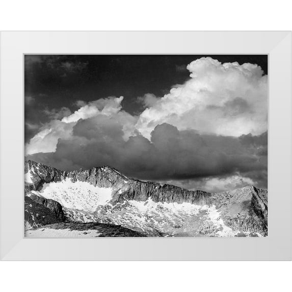 Adams, Ansel 24x19 White Modern Wood Framed Museum Art Print Titled ...