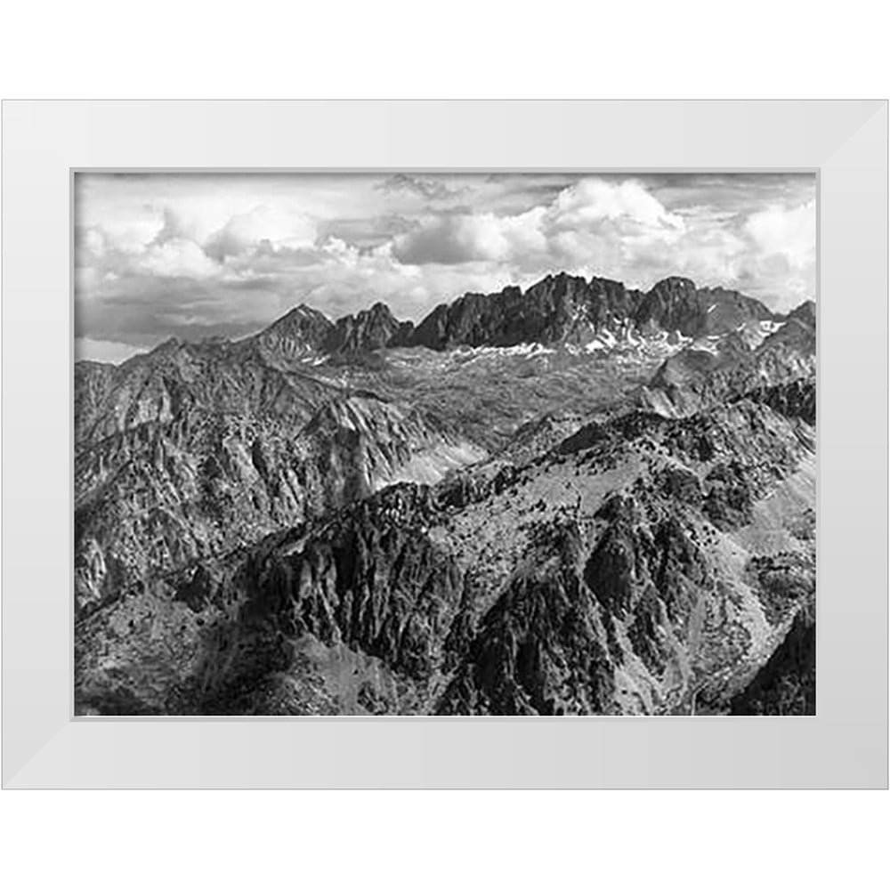 Adams, Ansel 24x19 White Modern Wood Framed Museum Art Print Titled ...