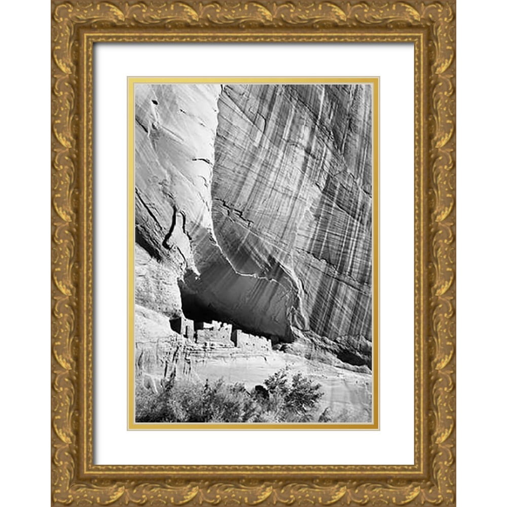 Adams, Ansel 24x32 Gold Ornate Wood Framed with Double Matting Museum ...