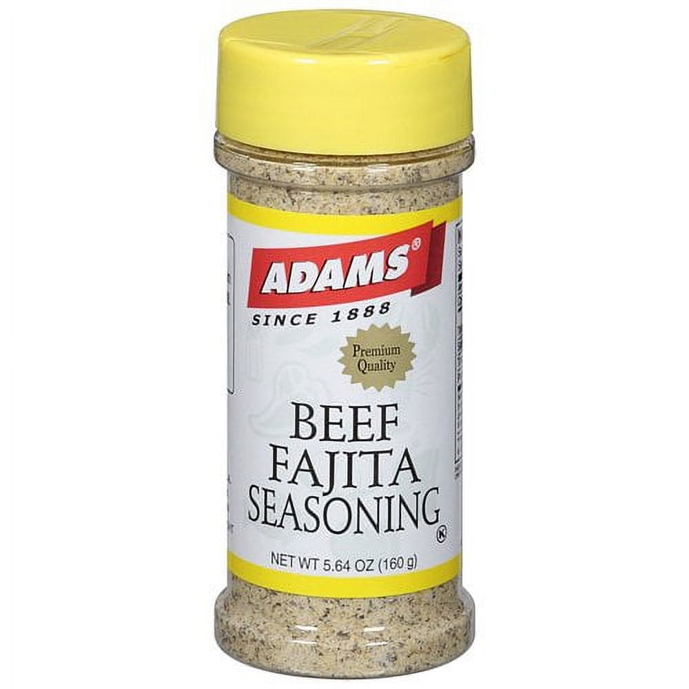 Adams Beef Fajita Seasoning Spice, 5.64 oz - Walmart.com