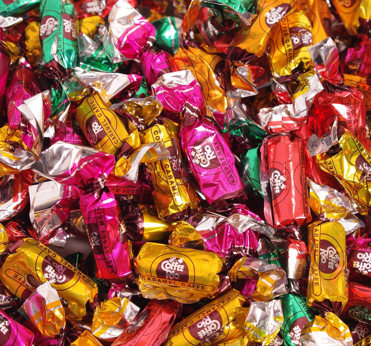 Adams & Brooks Coffee Rio Coffee Bulk Candy, 3 Pound Bag, Assorted ...