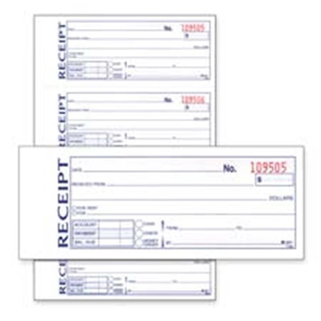 Adams Business Forms Money-Rent Receipt Book- Carbonless- 2-Part- 7 ...