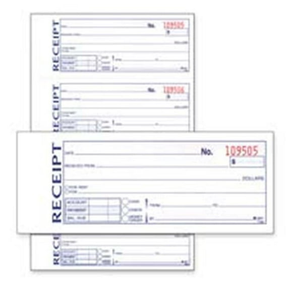 Adams Business Forms Money-Rent Receipt Book- Carbonless- 2-Part- 7 ...