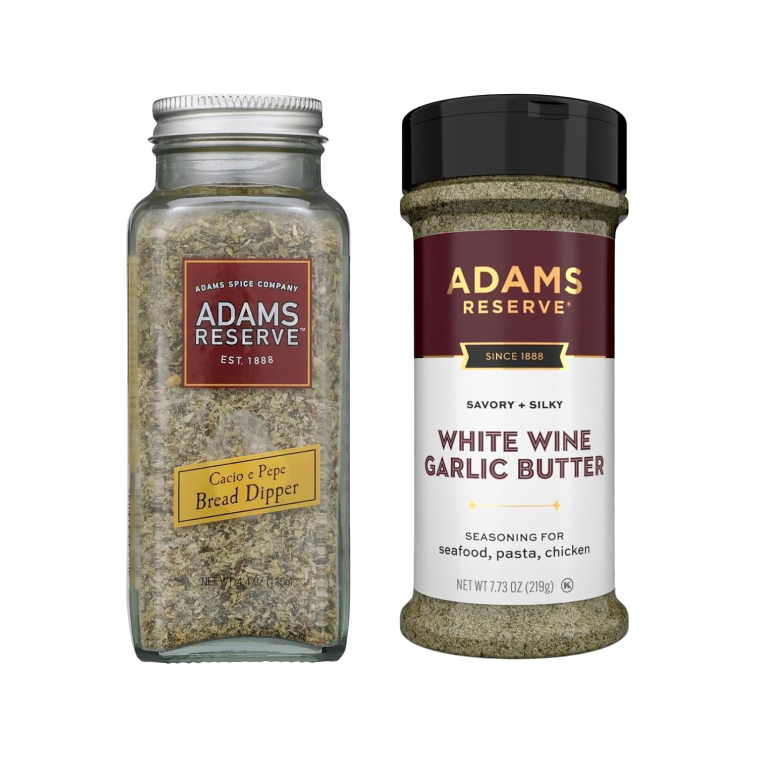 Adams Cacio e Pepe Bread Dipper + White Wine & Garlic Butter Seasoning ...