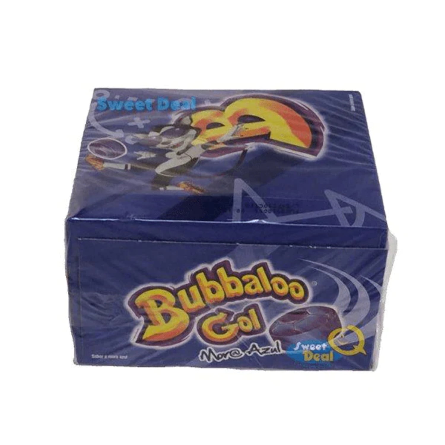 Adams Chicle Bubbaloo Mora Azul - Case - 16 Units - Walmart.com