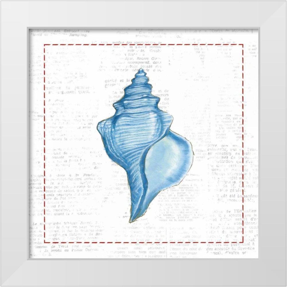 Adams, Emily 12x12 White Modern Wood Framed Museum Art Print Titled ...