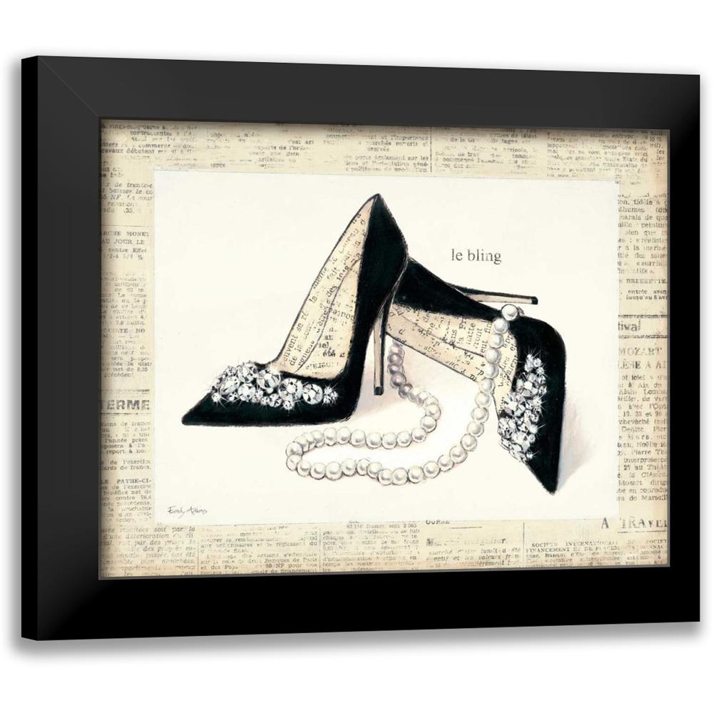 Adams, Emily 14x12 Black Modern Framed Museum Art Print Titled - From ...