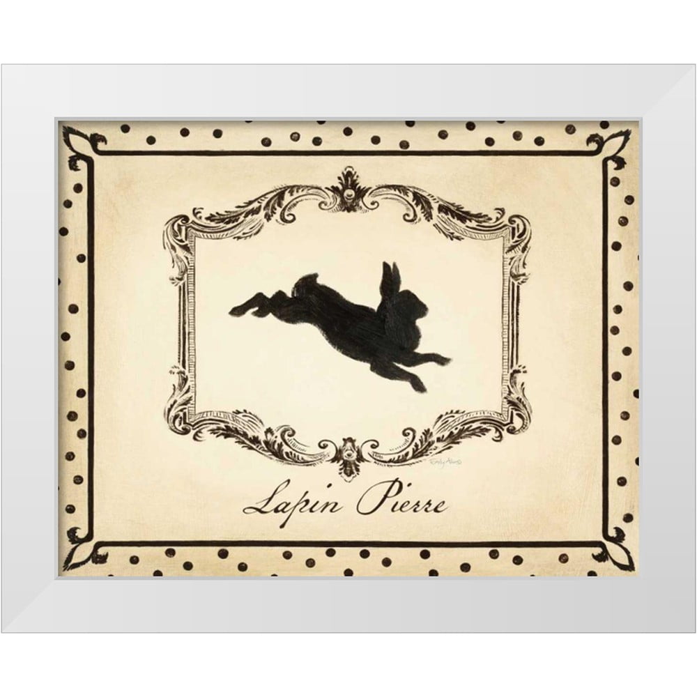 Adams, Emily 14x12 White Modern Wood Framed Museum Art Print Titled ...