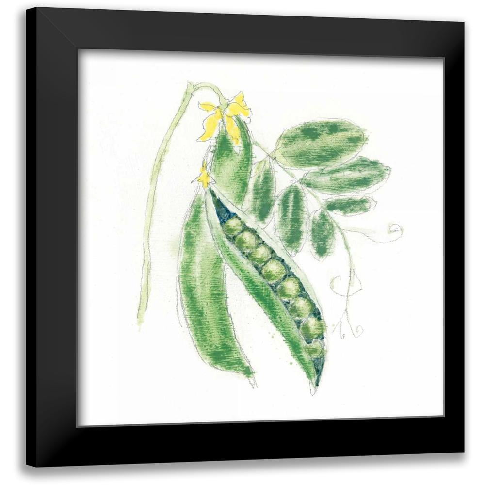 Adams, Emily 15x15 Black Modern Framed Museum Art Print Titled - Garden ...