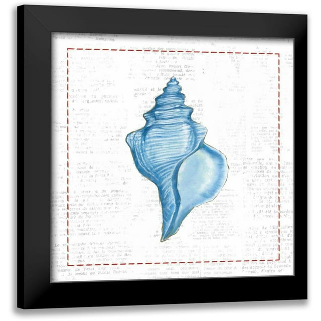 Adams, Emily 15x15 Black Modern Framed Museum Art Print Titled - Navy ...