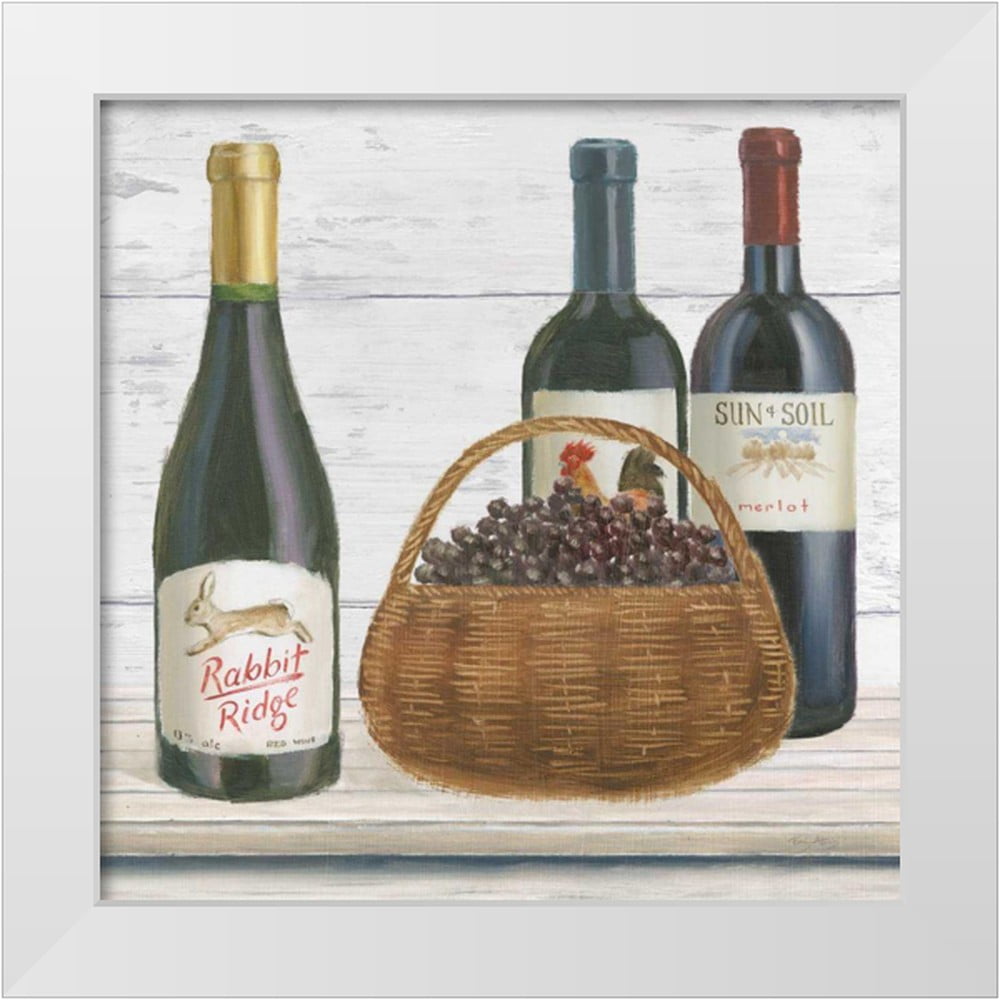 Adams, Emily 15x15 White Modern Wood Framed Museum Art Print Titled - Vintners Recess II ...