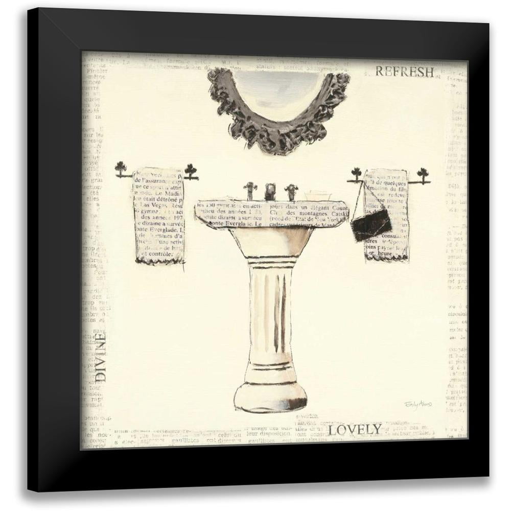 Adams, Emily 20x20 Black Modern Framed Museum Art Print Titled - Emilys ...